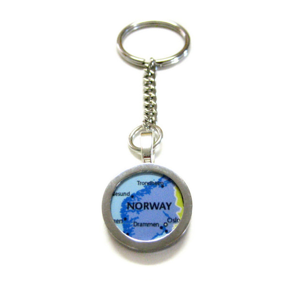 Kiola Designs | Accessories | Norway Map Keychain | Poshmark